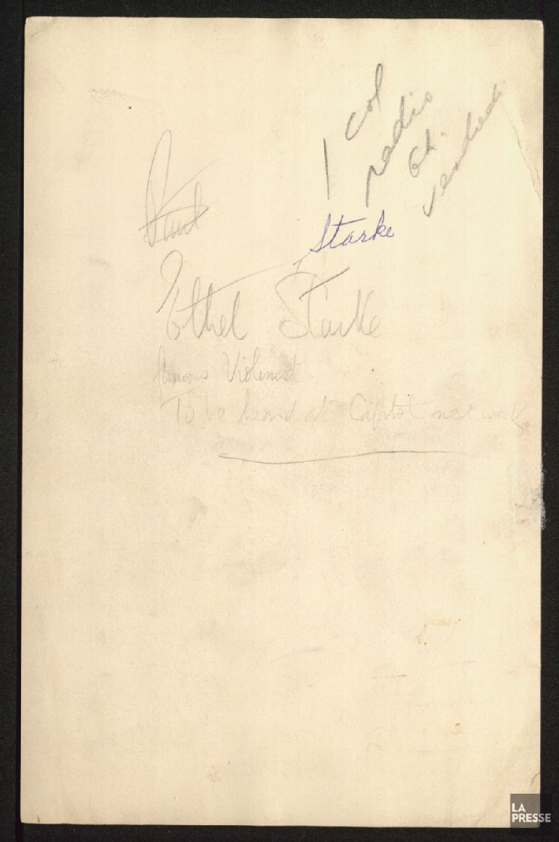 Ethel Stark, 1910-2012 | BAnQ numérique