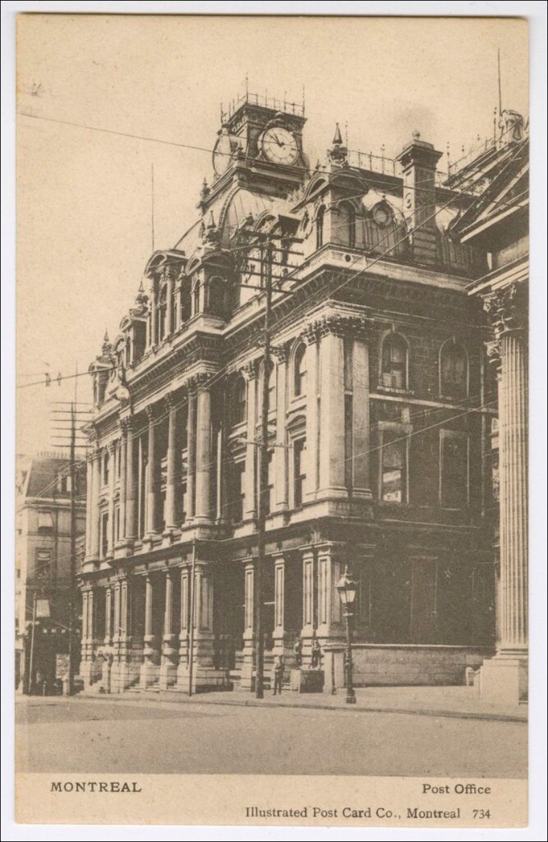 Montreal, post office | BAnQ numérique