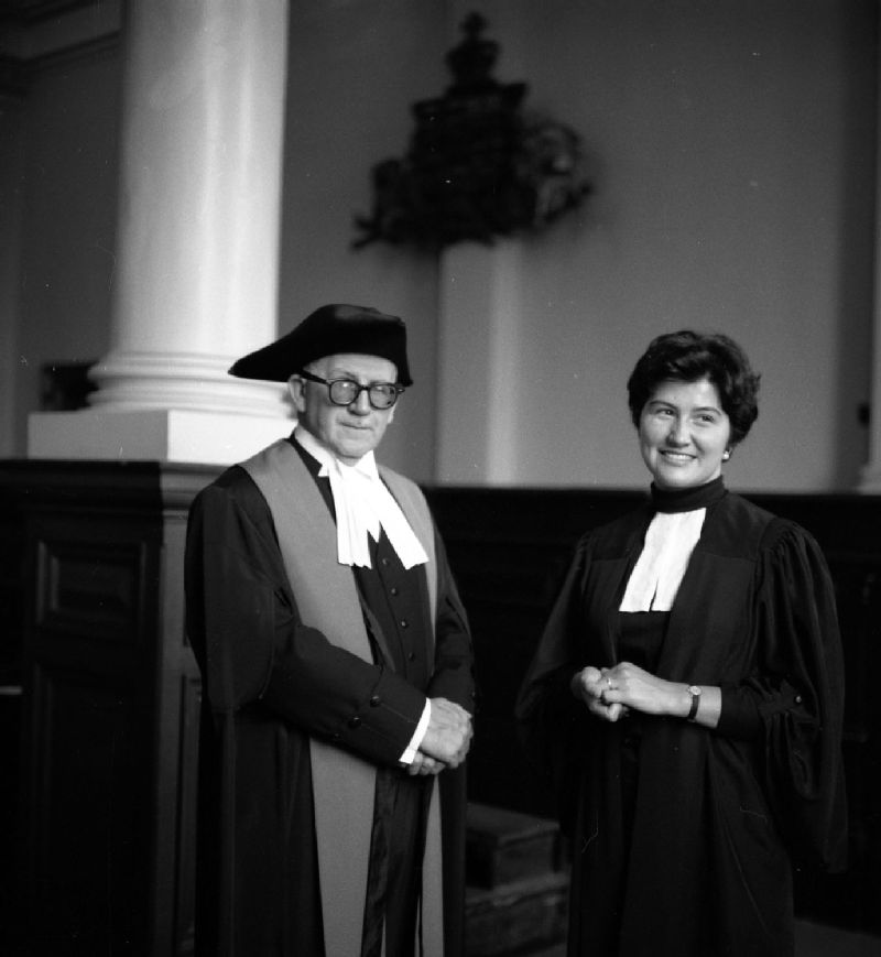 Le juge Marcel Trahan et sa famille | BAnQ numérique