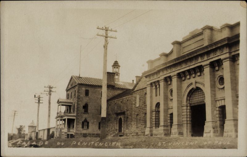 Façade du pénitencier, St. Vincent de Paul | BAnQ numérique