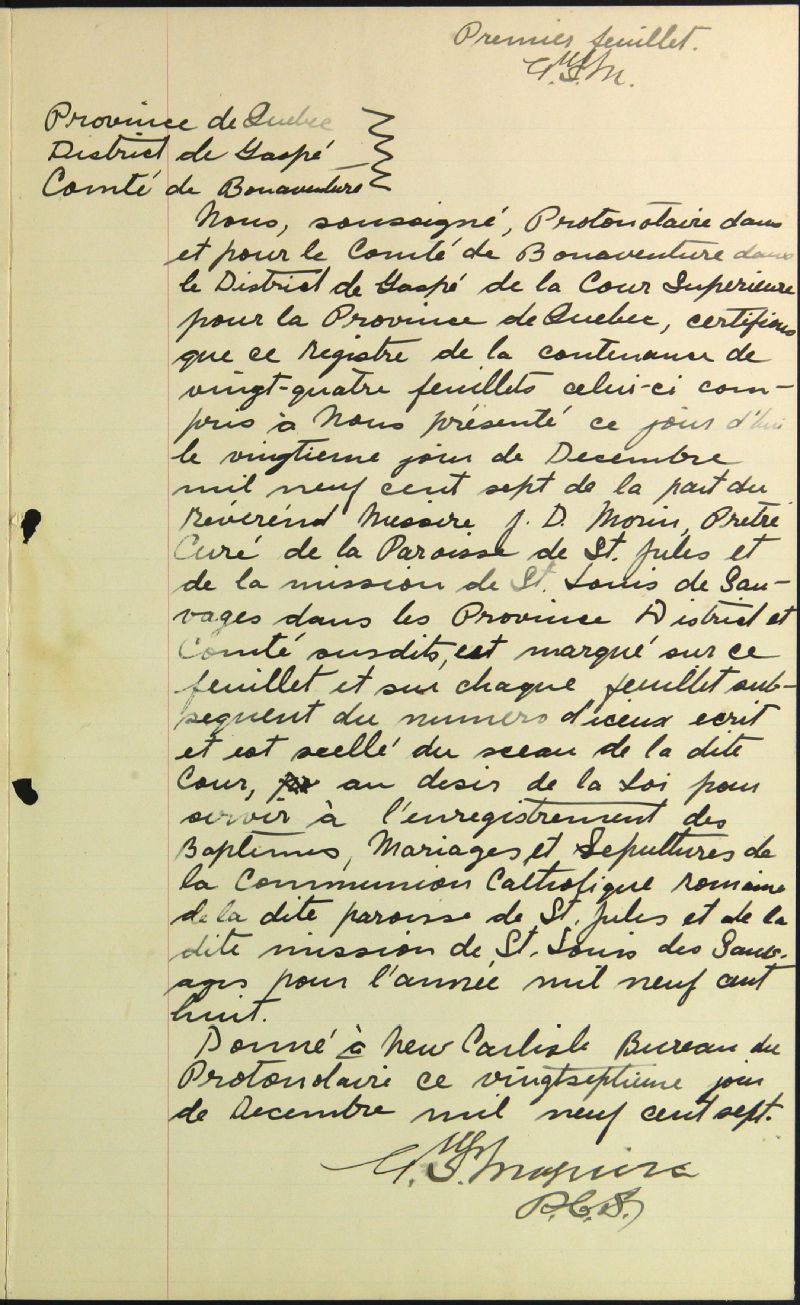 Saint-Jules | BAnQ numérique