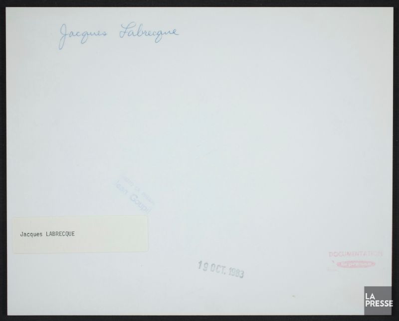 Jacques Labrecque, 1917-1995 | BAnQ numérique