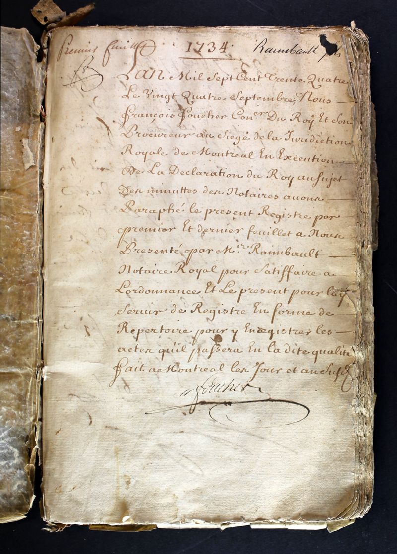 Joseph-Charles Raimbault de Piedmont | BAnQ numérique