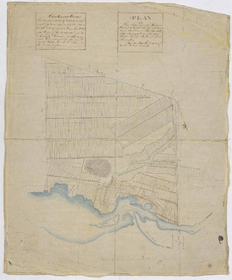 Plan of the seigniory Rigaud comprehending the old and new settlements ...