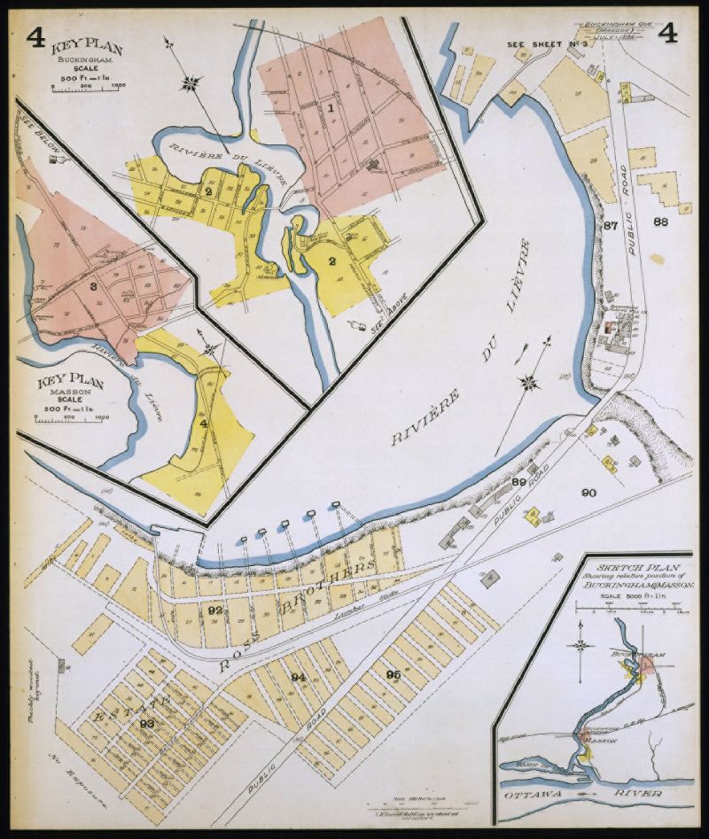 Buckingham including Masson or Buckingham Stan, Québec / | BAnQ numérique