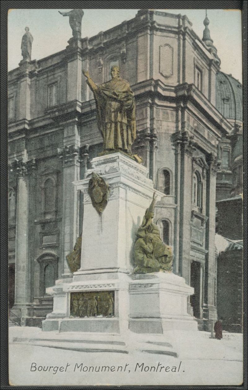 Bourget Monument, Montreal | BAnQ numérique