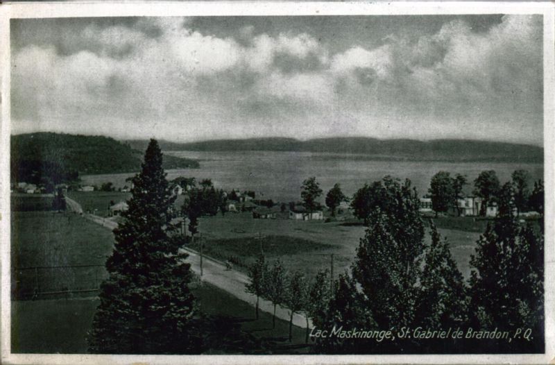 Lac Maskinongé, St.Gabriel de Brandon, P.Q. | BAnQ numérique
