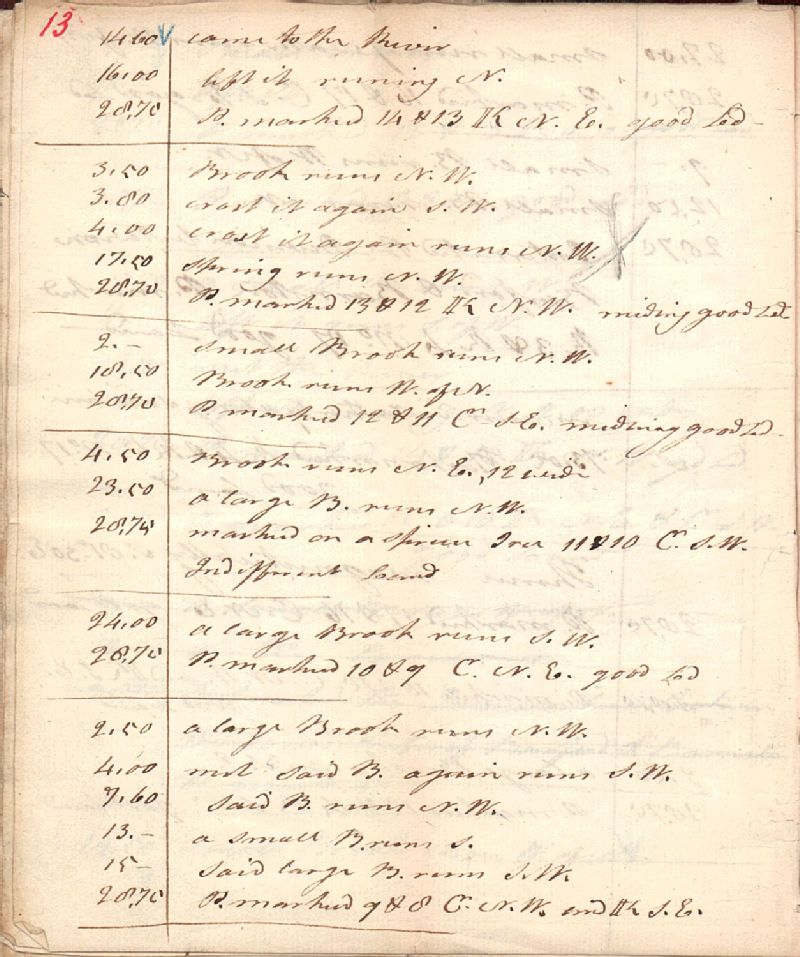 Carnet B70, Canton de Barford | BAnQ numérique