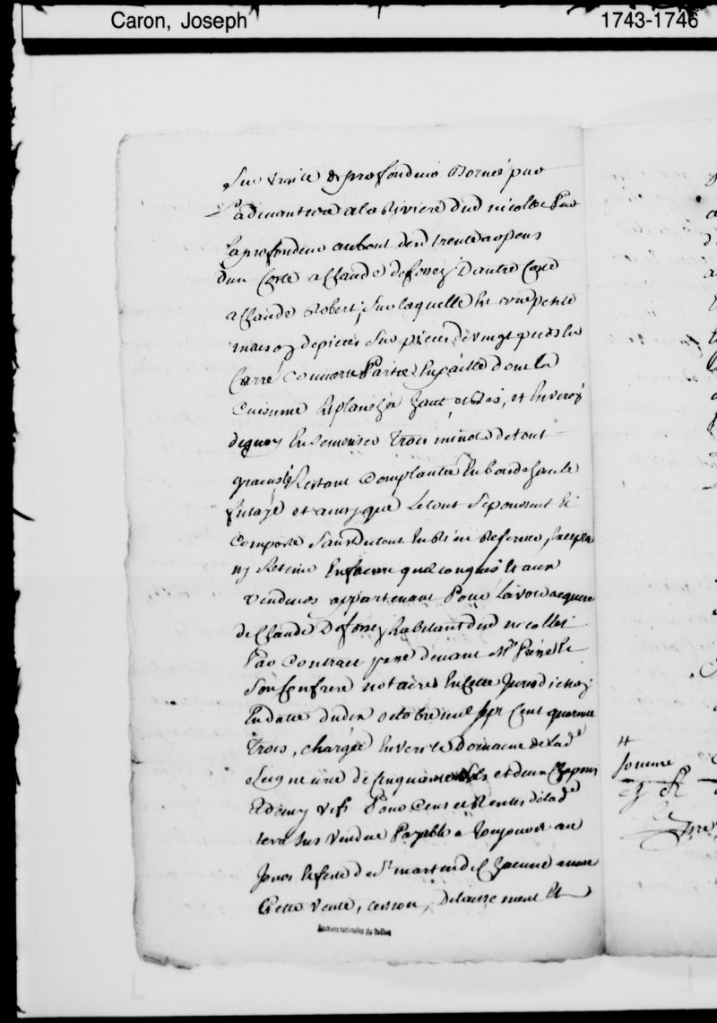 Joseph Caron | BAnQ numérique