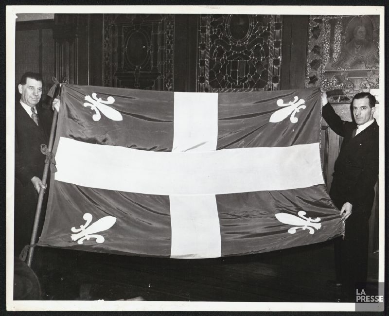 Drapeau du Québec | BAnQ numérique