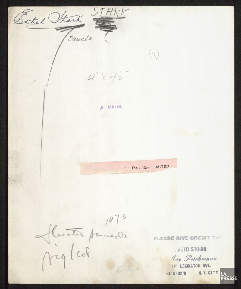 Ethel Stark, 1910-2012 | BAnQ numérique