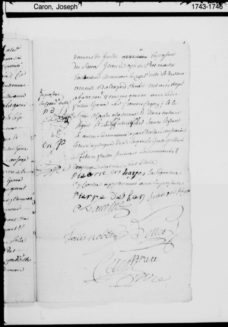 Joseph Caron | BAnQ numérique