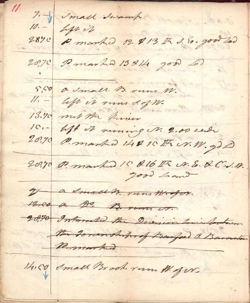 Carnet B70, Canton de Barford | BAnQ numérique