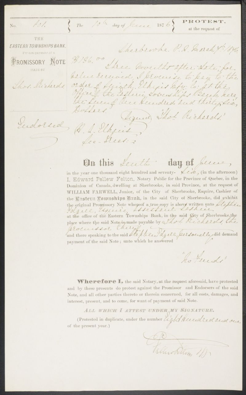 Edward Pellew Felton | BAnQ numérique