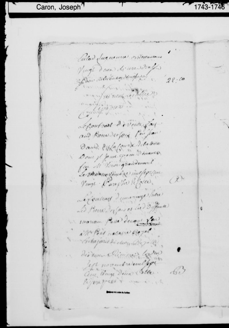 Joseph Caron | BAnQ numérique