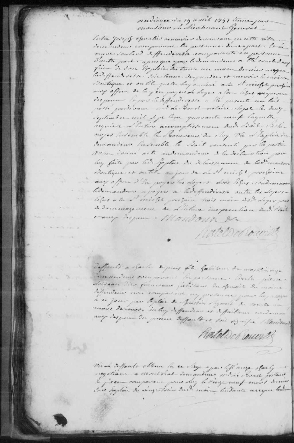 Requête de Joseph Chevalier, armurier demeurant aux Trois-Rivières ...