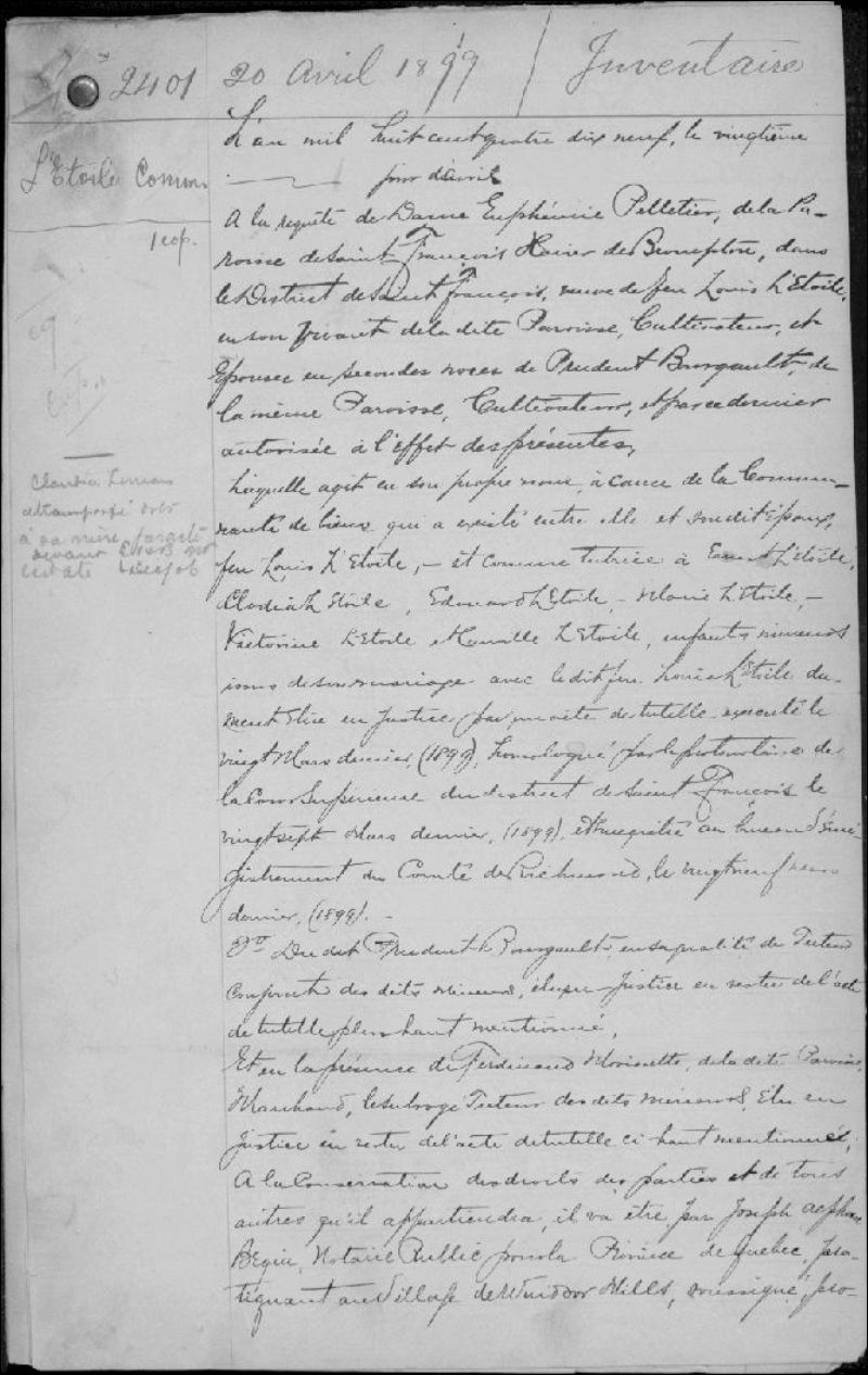 Joseph-Pierre-Alphonse Bégin | BAnQ numérique