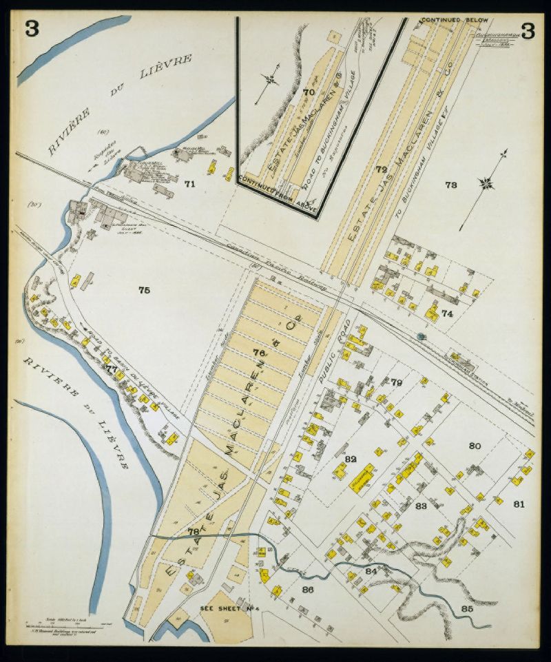 Buckingham including Masson or Buckingham Stan, Québec / | BAnQ numérique