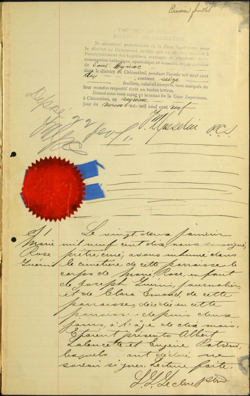 Saint-Cyriac | BAnQ numérique