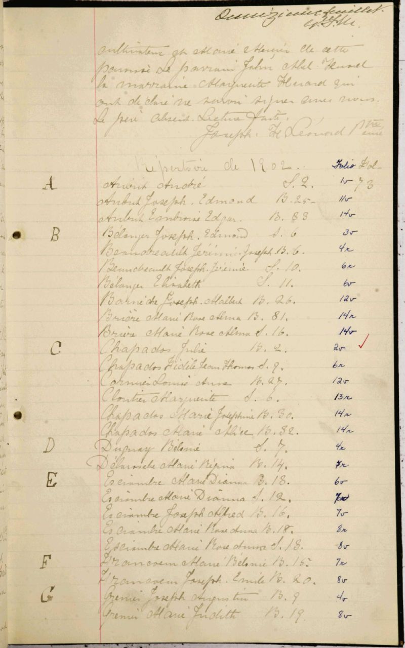 Saint-Godefroi | BAnQ numérique