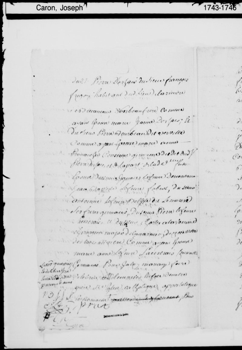 Joseph Caron | BAnQ numérique