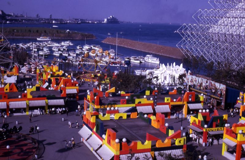 Le site de La Ronde, Expo 67, Montréal, Québec | BAnQ numérique